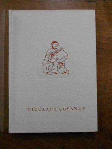 Amazon.com: Das Werk des Nicolaus Cusanus: Eine bibliophile Einf ...