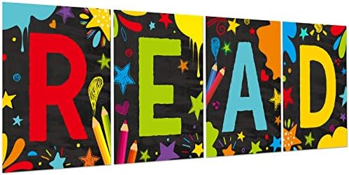 Amazon.com: Outus 23 Pcs Reading Classroom Decorations Set Reading ...