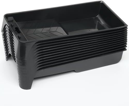Amazon.com: Voomey Paint Roller Tray,Plastic Paint Tray 4 inch,Paint ...