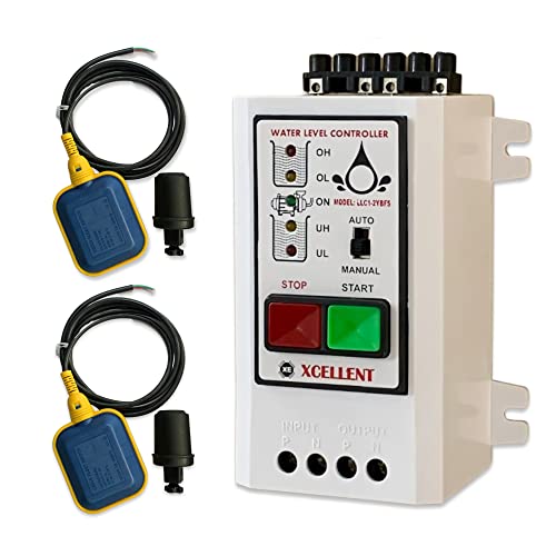 Microtail Fully Automatic Water Level Controller & indicator with 2 ...