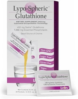 Amazon.com: LivOn Laboratories Lypo-Spheric Glutathione - 30 Packets ...