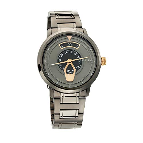 Titan Maritime Analog Grey Dial Men's Watch NM1828KM01/NN1828KM01 ...