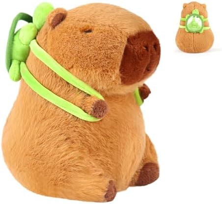 Simulation Capybara Plush Toy, Cute Animal Capy Guinea Pig Dolls, 23cm ...