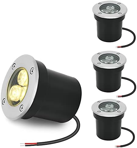 Noobibaba Low Voltage LED Deck Lights Color Changing, 2W 12-24VAC/DC ...