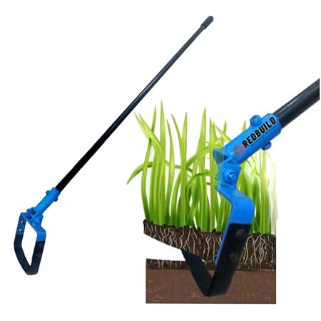 Sharpex Heavy Duty Hand Weeder for Gardening | MS Powder Coated Body ...