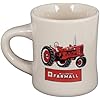 Amazon.com | Farmall Stoneware Diner Mug (White - Red Tractor): Coffee ...