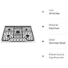 Amazon.com: Electrolux Frigidaire Professional FPGC3077RS 30" Gas ...