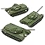 Tim Mee Toy TimMee Tanks for Plastic Army Men - OD Green WW2 3pc - Made ...