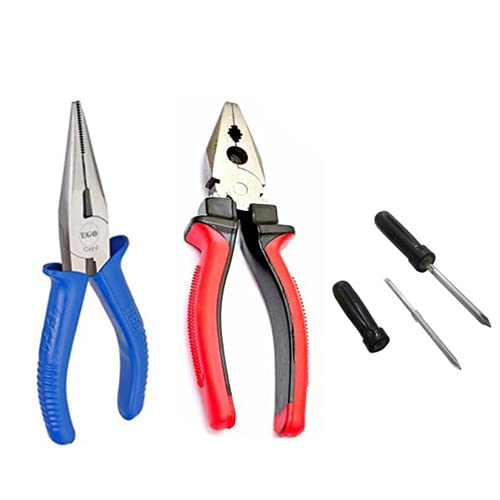 Red Champion Combination & Nose Plier Combo Cutting player Cutting ...
