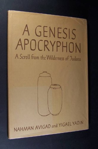 Amazon.com: A Genesis Apocryphon: A Scroll from the Wilderness of ...