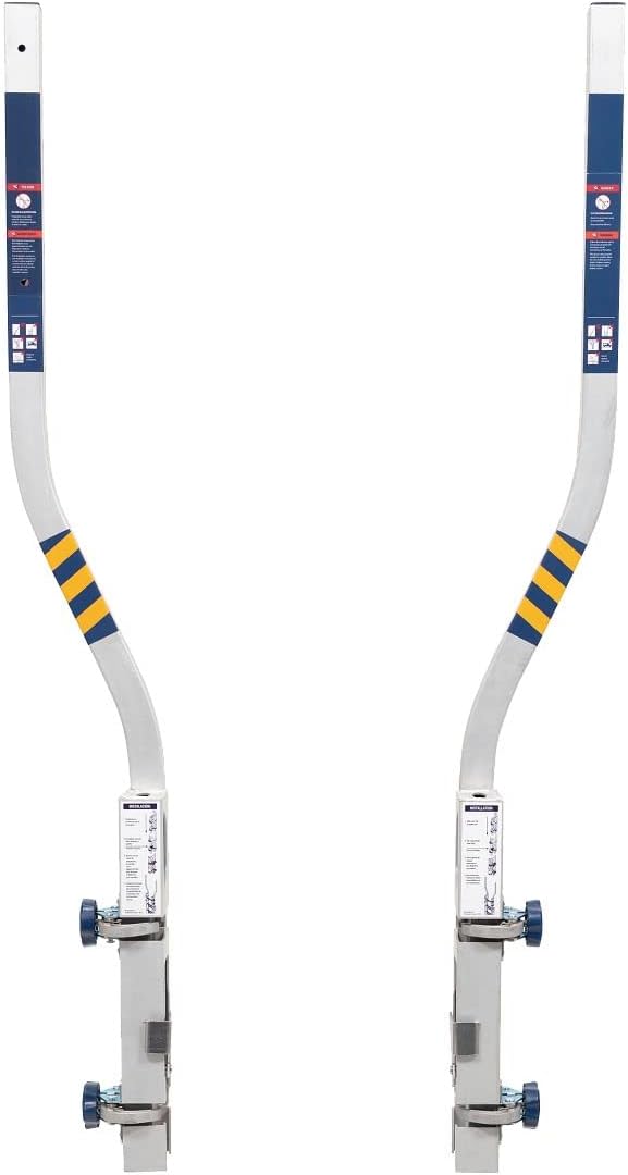 LADDERAIL - Universal A-Frame Step Ladder Safety Handrail Attachment ...