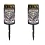 Uorisanigo Solar Memorial Lights for Graves Outdoor – 250 Years Eagle ...