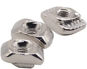 Amazon.co.jp: 50pcs/20M3 M4 M5 T Type Boat Nut T Type Nut for Slot T ...