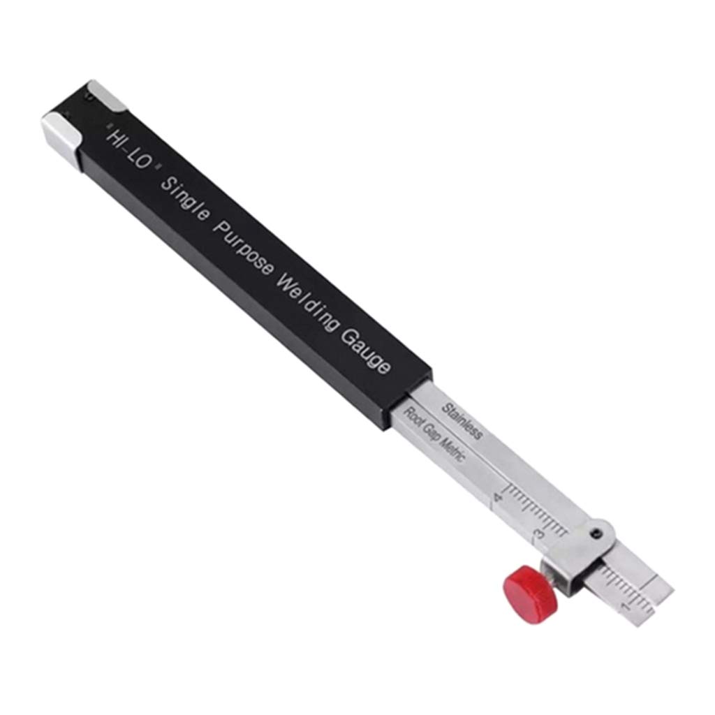 Buy Almencla Hi-Lo Gage Single Purpose Welding Gauge Ruler Determine ...