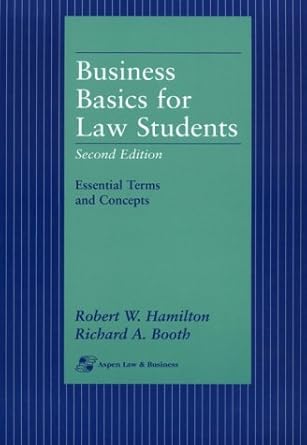 Amazon | Business Basics for Law Students: Essential Terms and Concepts ...
