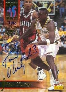 Autograph Warehouse 103410 Paul O Liney Autographed Basketball Card ...