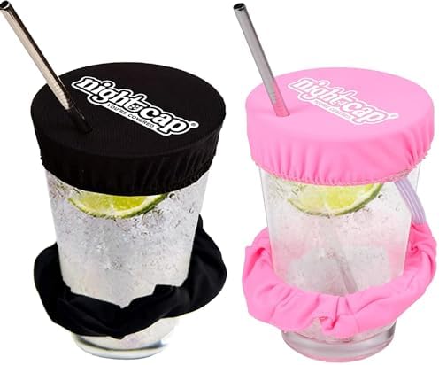 Amazon.com: Nightcap The Original Drink Cover Scrunchie – As Seen On ...