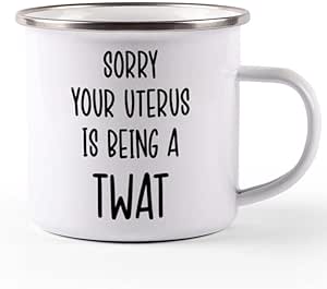 Amazon.com: Luxe Gifting Hysterectomy Camper Mug 12 oz - Your Uterus Is ...