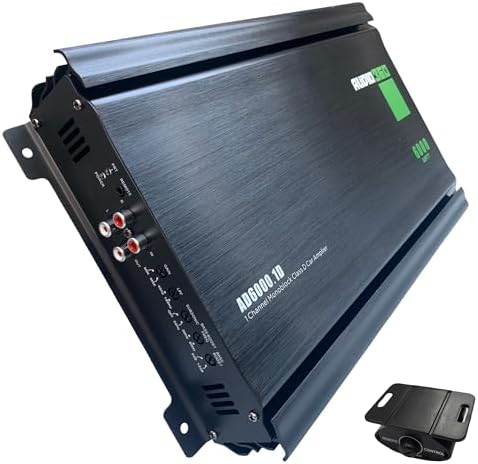 Audio360 AD6000.1 Monoblock Car Audio Amplifier, 6000W Max Power ...