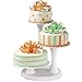 Wilton 3 Tier Pillar Cake Stand, 41.1 x 50.1 cm (17 x 19.75 in) high ...