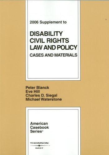 『Disability Civil Rights Law and Policy: Cases and - 読書メーター