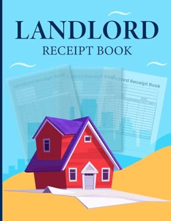 Landlord Receipt Book: rental receipt and record book: 11, Design Hub ...