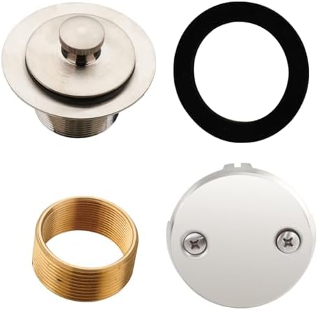 Watco 18009-BN Innovator Overflow Plate, Brushed Nickel - Plumbing ...