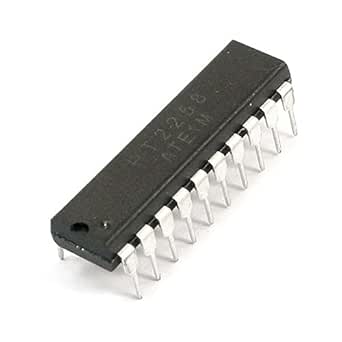 IIVVERR PT2258 2.54mm Picth Dual Row 20-Pin DIP Mount Audio Operational ...