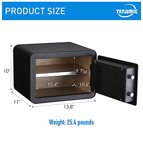 Snapklik.com : Tenamic Safe Box Luxury Biometric Fingerprint Cabinet ...