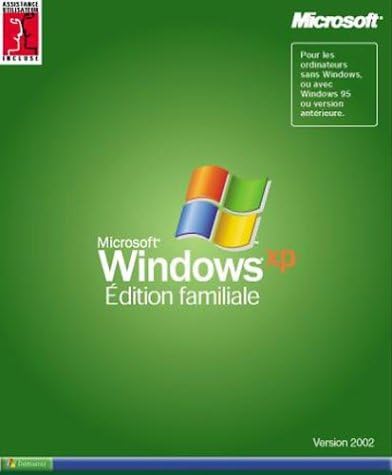Windows XP édition familiale : Amazon.fr: Logiciels