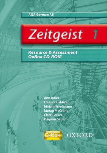 Zeitgeist: 1: As Aqa Resource and Assessment Oxbox CD-ROM: Clare Parker ...