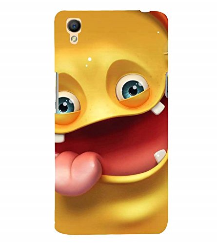 Nextgen Designer Mobile Skin for Oppo A37 (Yellow Smiley Emoticon ...