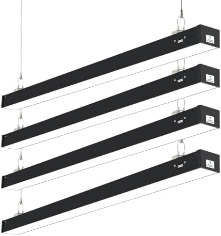 DAKASON 4FT Linkable LED Linear Light, 3000K/4000K/5000K CCT Selectable ...