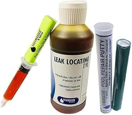 Amazon.com: Pool Leak Detection Dye Kit for Leakmaster Anderson ...