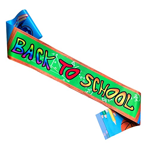 WLWLG Back to School Sash Welcome Sash for First Day of School - Want ...