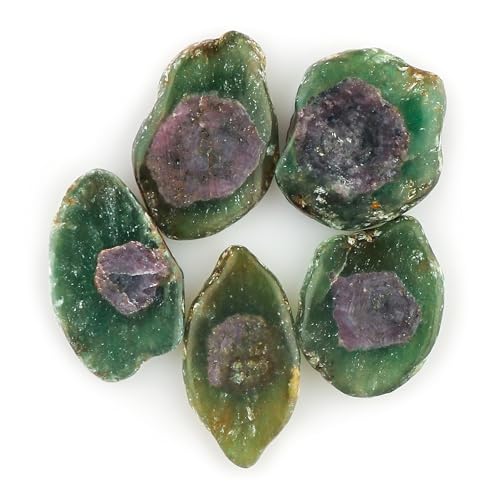 Amazon.com: CRYSTALINES Natural Bi-Color Sapphire Gemstones, Polished ...