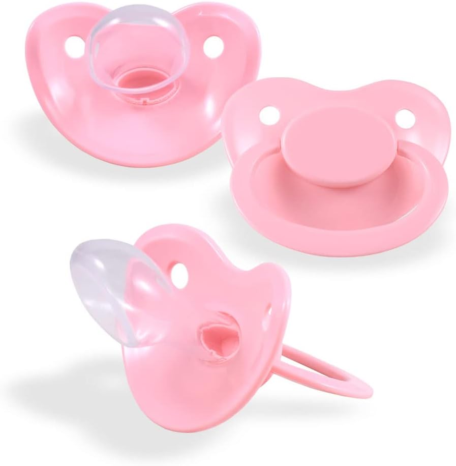 Amazon.com : Landofgenie Large Shield Adult Size Pacifiers Bone Shape ...