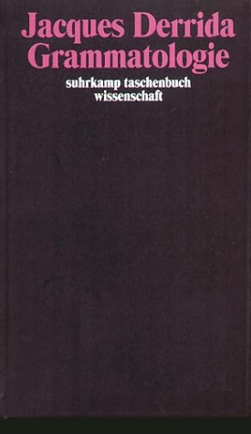 Amazon.com: Grammatologie: 9783518067390: Jacques Derrida: Books