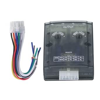 Amazon.com: 4-Channel Car Stereo Audio Speak Delay Signal Hi-Low ...