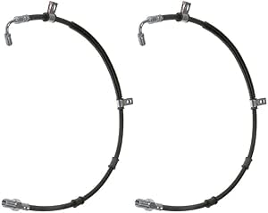 Amazon.com: 2Pcs Brake Hose Front Brake Line Brake Hydraulic Hose ...