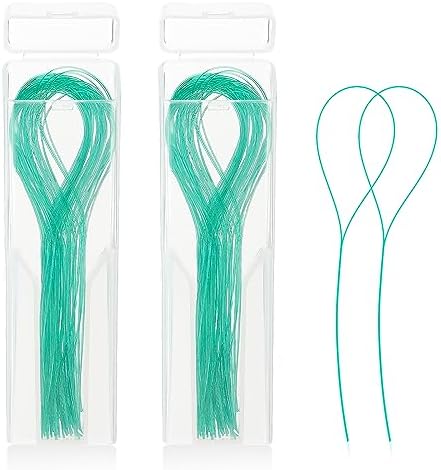 Amazon.com : WLLHYF 100 Pcs Floss Threaders Multifunctional Deep Clean ...