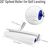 Anskyloe Spiked Roller for Self Leveling, 20"x 1" Self Leveling Cement ...