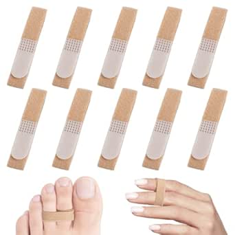 Amazon.com: JFHNMLW 10 Pcs Buddy Tape Finger Straps, Hook and Loop ...