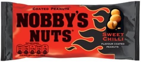 Amazon.com : Nobby's Nuts Sweet Chilli Flavour Coated Peanuts 20 x 40g ...