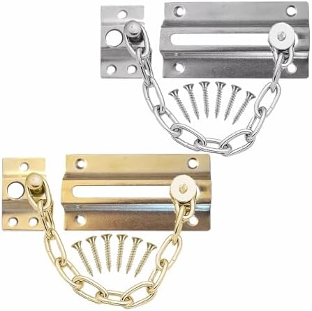 Door Chain Lock Internal Security Chains Front Safety Guard Restrictor ...