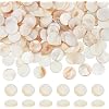 Mother of Pearl Shell Discs 13mm Round Natural Iridescent White MOP ...