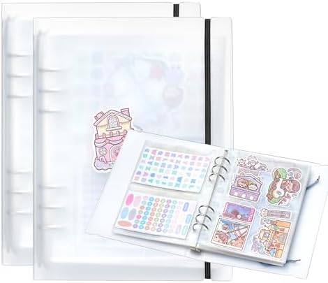 Amazon.com: 1pcs A5 Sticker storage Album,sticker organization ...