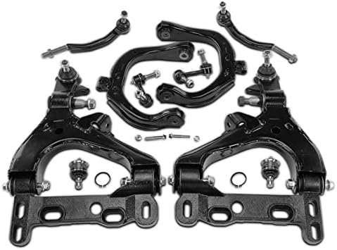 Amazon.com: A-Premium Set of 10, Front Upper Lower Control Arm Sway Bar ...