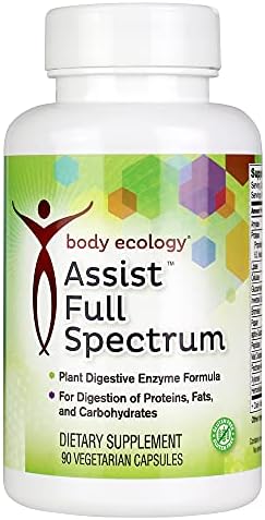 Amazon.com: Body Ecology Assist Full Spectrum Enzymes | Plant Digestive ...