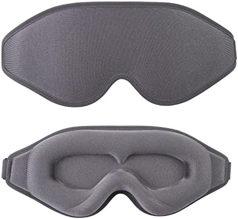 Amazon.com: EMICUTE Sleep Eye Mask for Men Women, 3D Contoured Sleeping ...